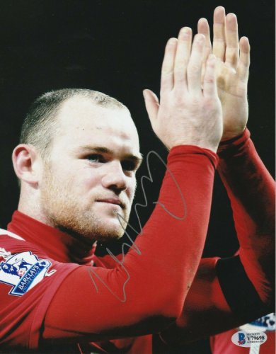 Wayne Rooney Autographed Memorabilia | Signed Photo, Jersey ...