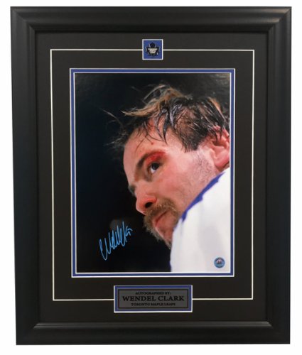 Wendel Clark Autographed Memorabilia | Signed Photo, Jersey ...