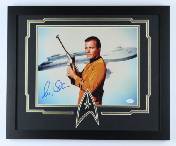 William Shatner Autographed Memorabilia | Signed Photo, Jersey ...