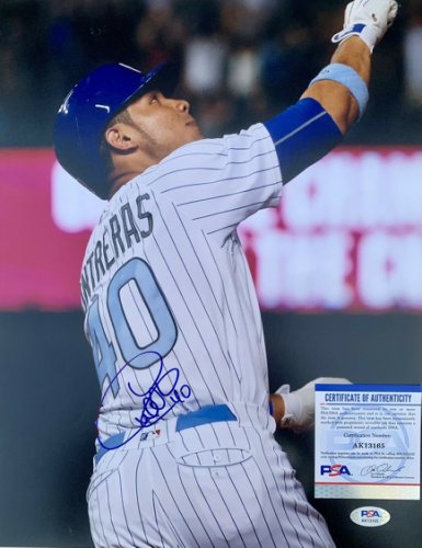 Willson Contreras Autographed Memorabilia | Signed Photo, Jersey ...