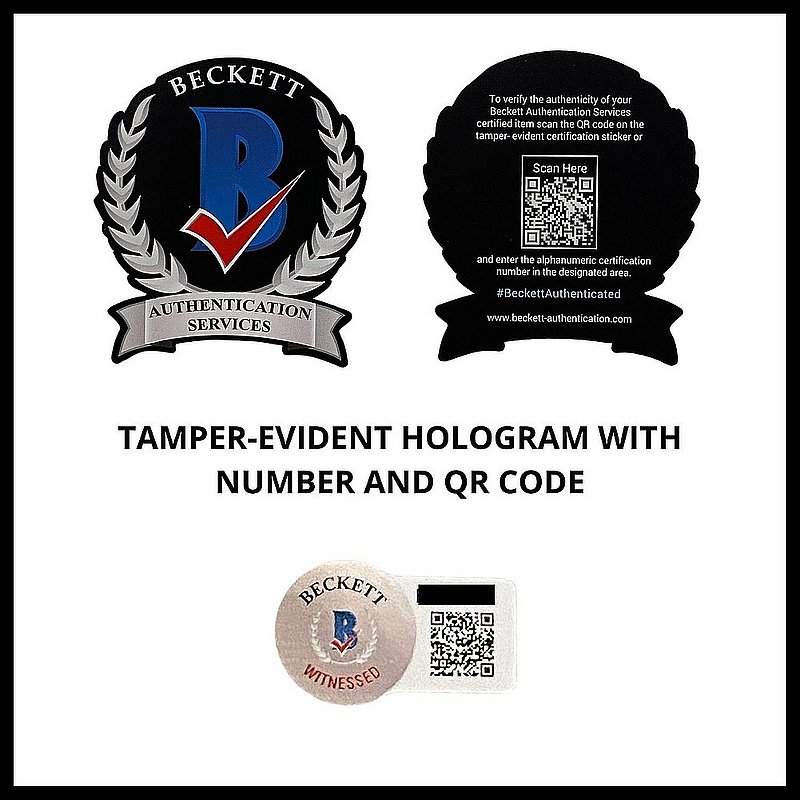 Witnessed Beckett Authentication Ticket - MAIL IN ONLY
