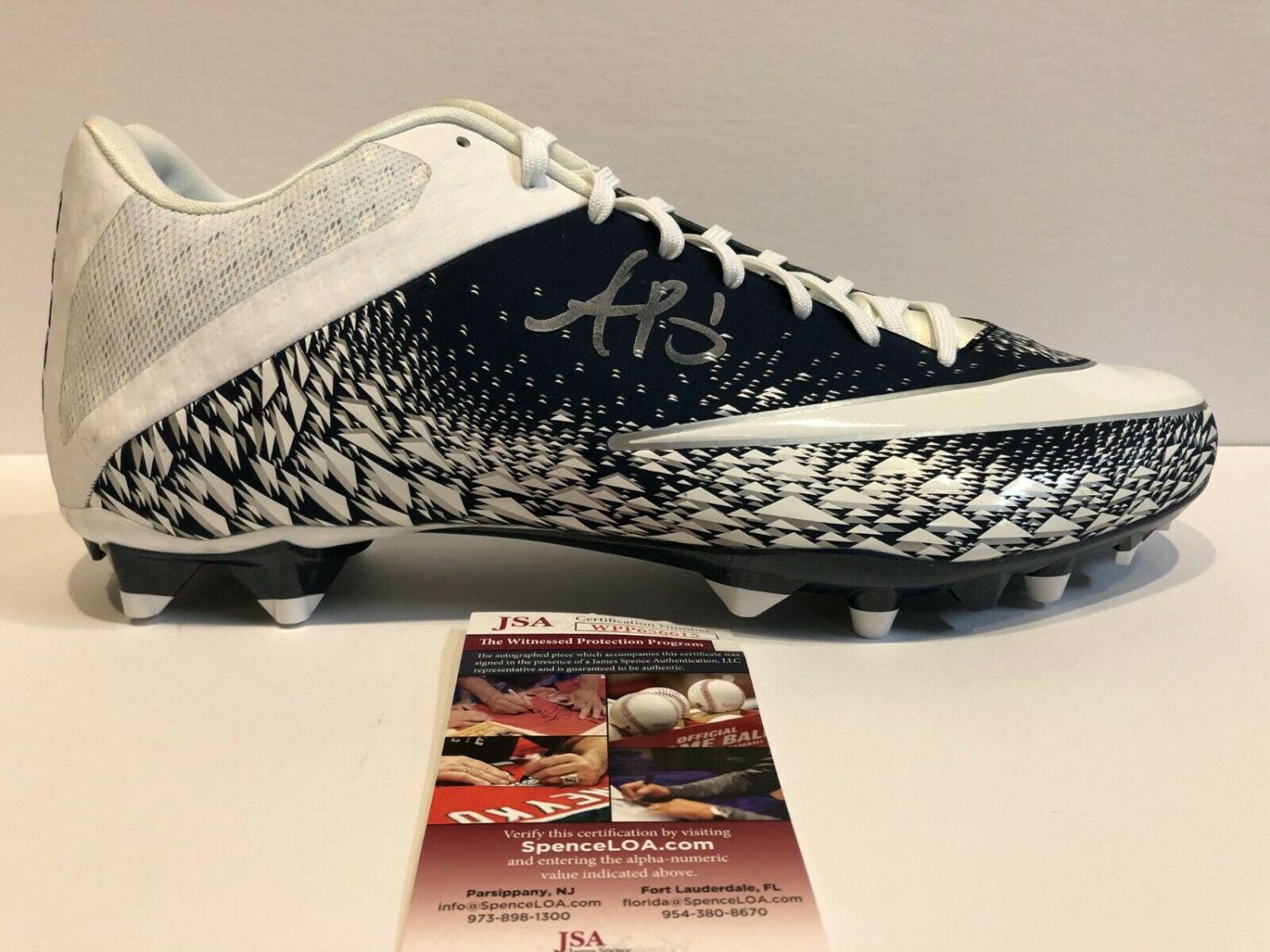 Aj Brown Autographed Signed Tennessee Titans Signed Nike Cleat JSA COA