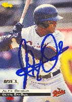 Alex Ochoa Bowie Baysox - Orioles Affiliate 1994 Classic Autographed ...