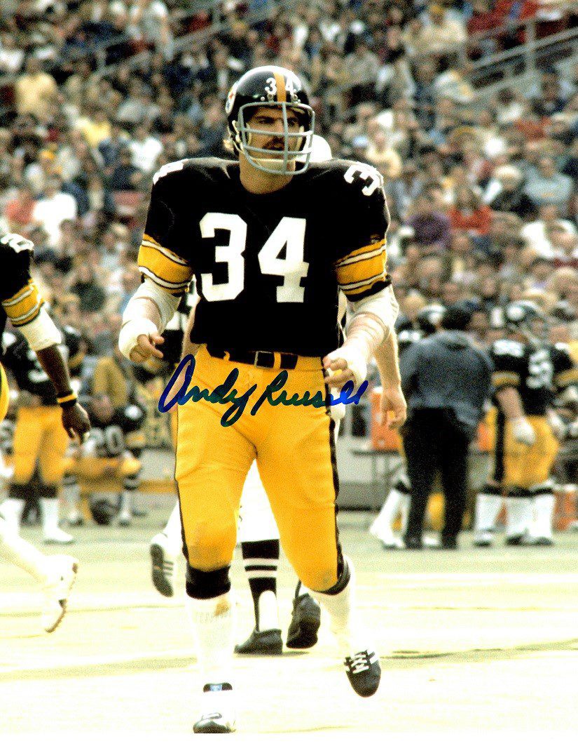 Andy Russell Autographed Signed 8X10 Pittsburgh Steelers Photo - Main ...