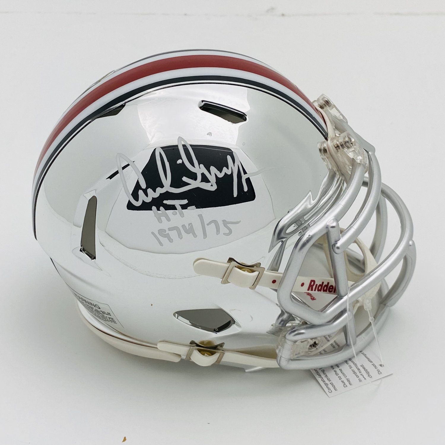 Archie Griffin Ohio State Buckeyes Autographed Signed Chrome Mini ...