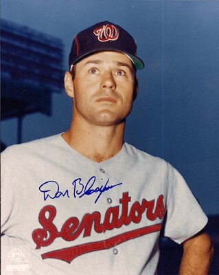 Autographed Signed 8x10 Photo Don Blasingame Washington Senators ...