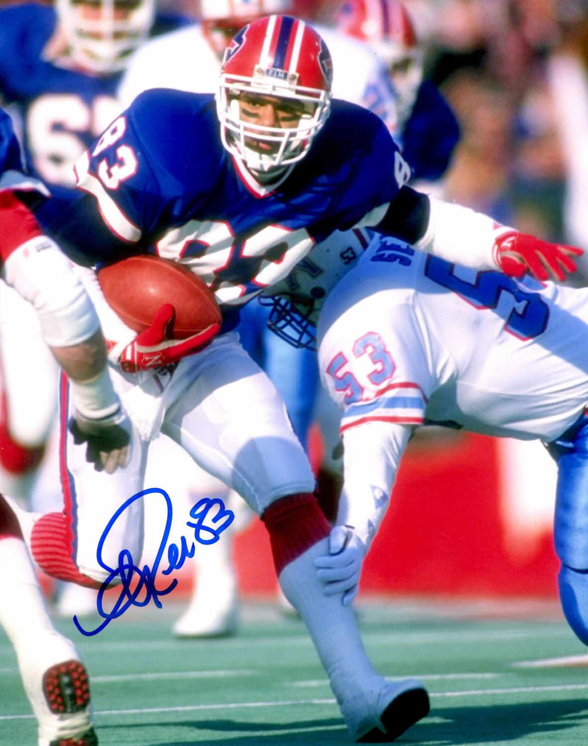 Autographed Signed Andre Reed 8X10 Buffalo Bills Photo