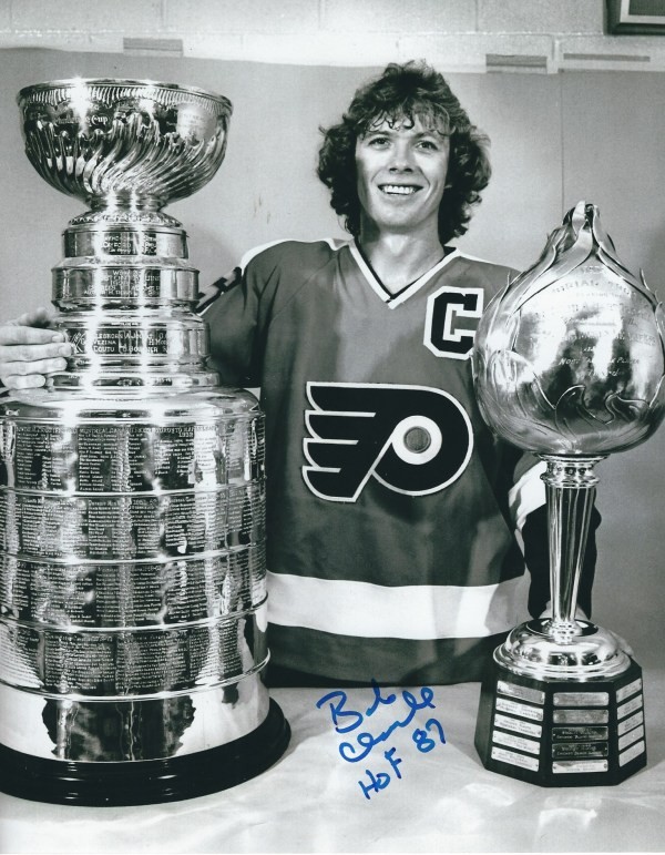 Autographed Signed Bob Clarke 8X10 Philadelphia Flyers Photo