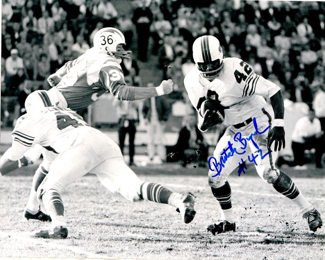 Autographed Signed Butch Byrd 8X10 Buffalo Bills Photo