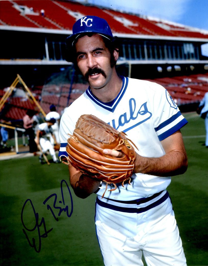 Autographed Signed Doug Bird 8x10 Photo Kc Royals - Certified Authentic