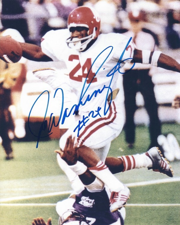 Autographed Signed Joe Washington 8x10 University Of Oklahoma Photo ...