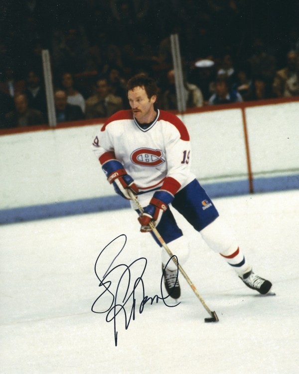 Autographed Signed LARRY ROBINSON 8X10 Montreal Canadiens Photo