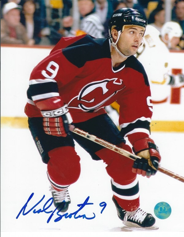 Autographed Signed Neal Broten 8x10 New Jersey Devils Photo - Certified ...
