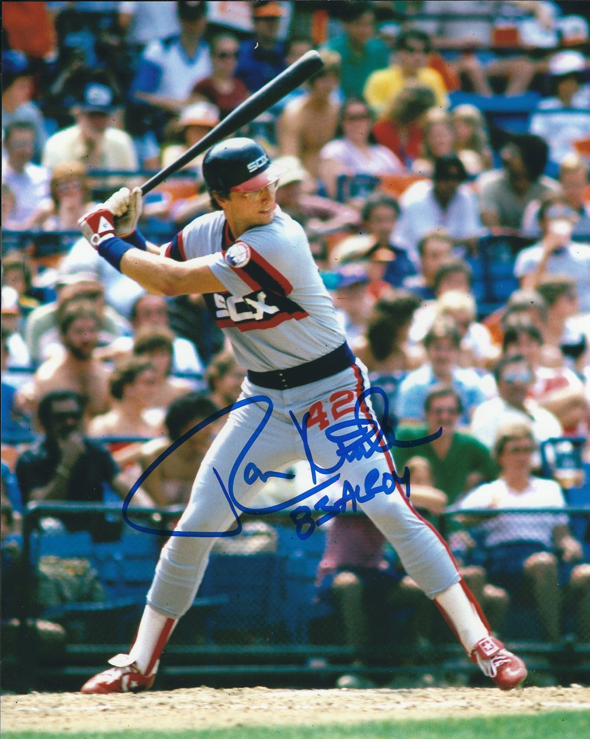 Autographed Signed Ron Kittle 8X10 Chicago White Sox Photo Autographed Signed Ron Kittle 8X10 Chicago White Sox Photo