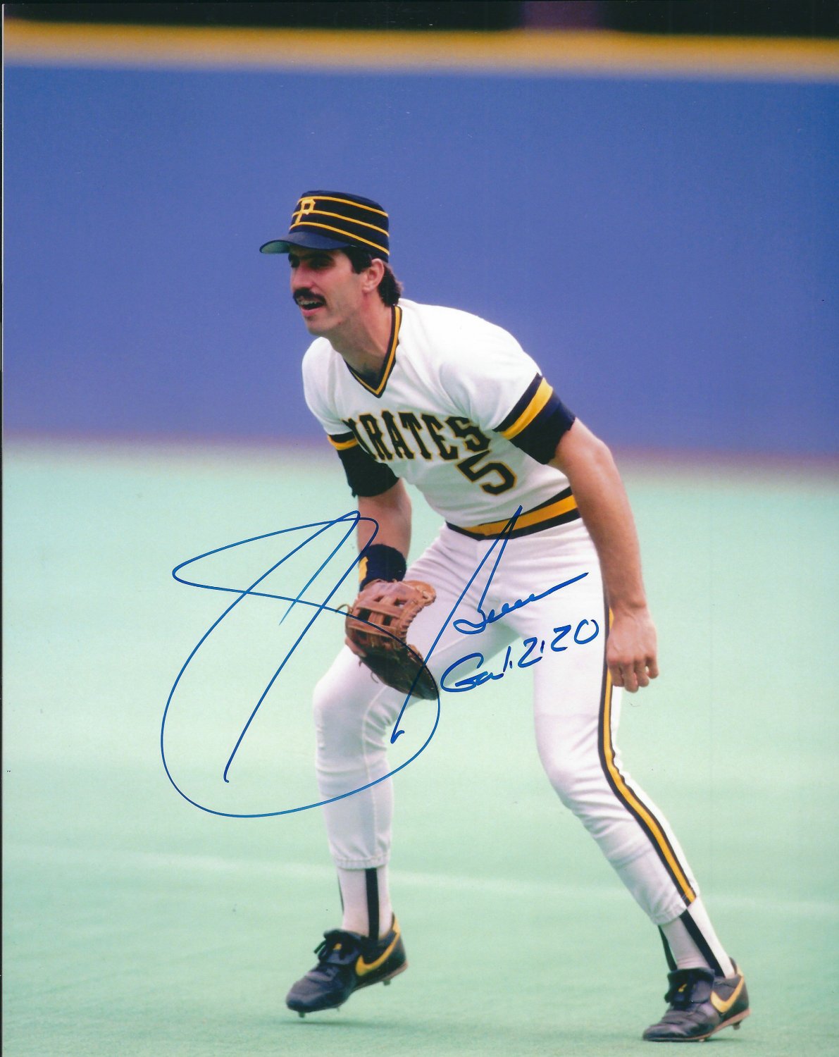 Autographed Signed Sid Bream 8X10 Pittsburgh Pirates Photo