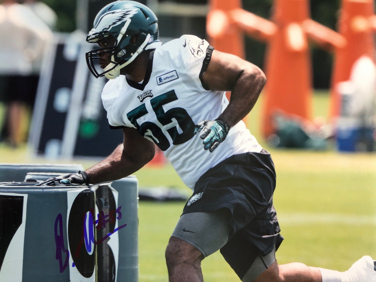 Brandon Graham Autographed Signed Philadelphia Eagles Football 11X14 ...