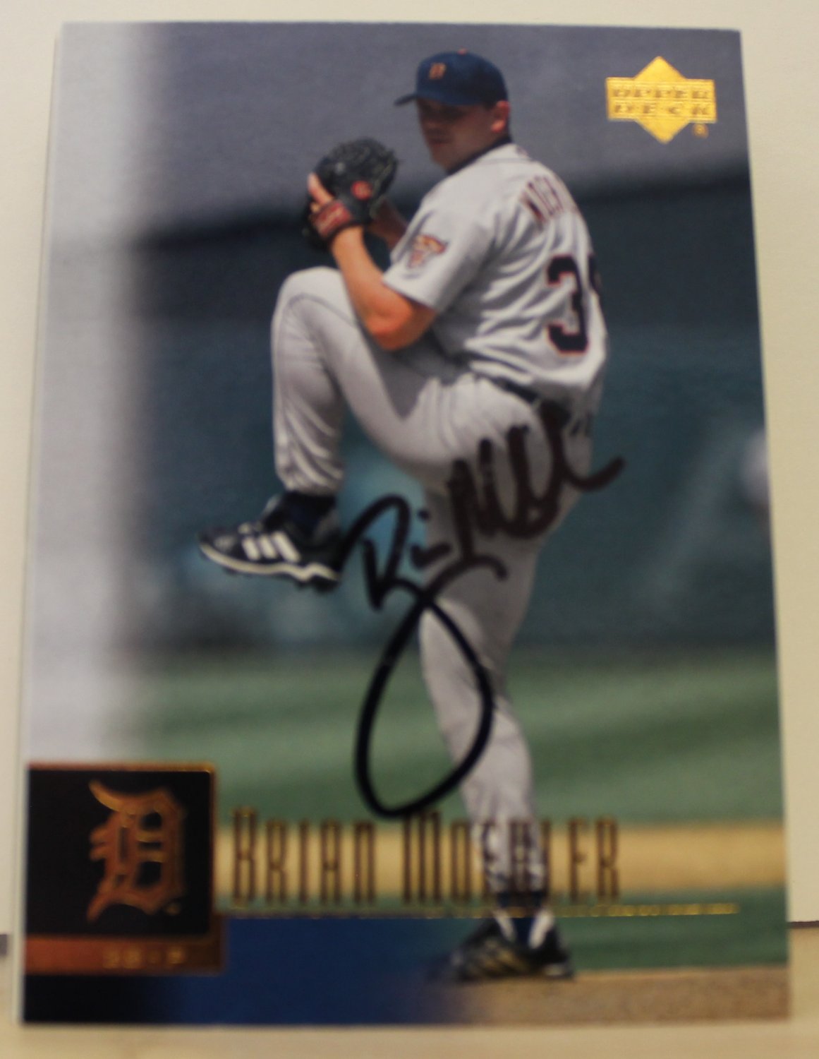 Brian Moehler Detroit Tigers Autographed Signed 2001 Upper Deck Card ...