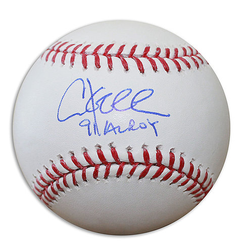 Chuck Knoblauch Autographed Signed Official Rawlings Official Major ...