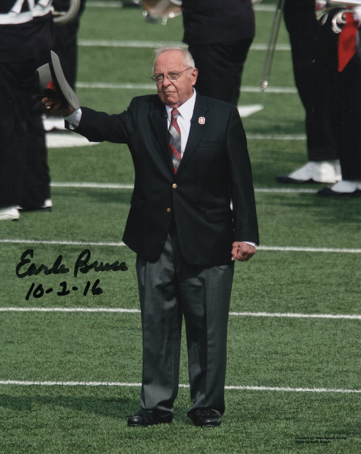 Earle Bruce Ohio State Buckeyes 8-9 8x10 Autographed Signed Photo ...