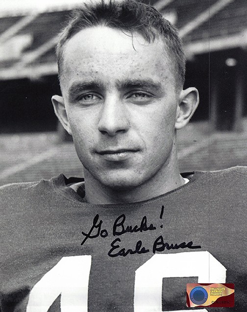 Earle Bruce OSU 8-4 8x10 Autographed Signed Photo - Certified Authentic