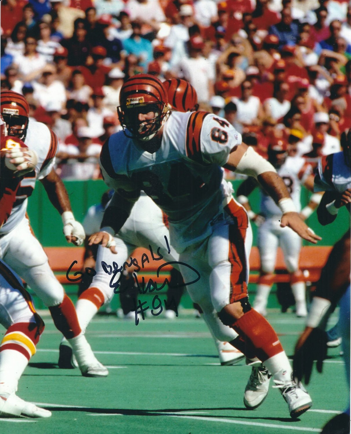 Eric Kattus Autographed Signed 8X10 Cincinnati Bengals Photo - Autographs