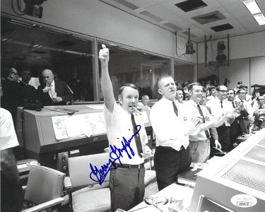 Gerald (Gerry) Griffin Autographed Signed Apollo13 Flight Director B&W ...
