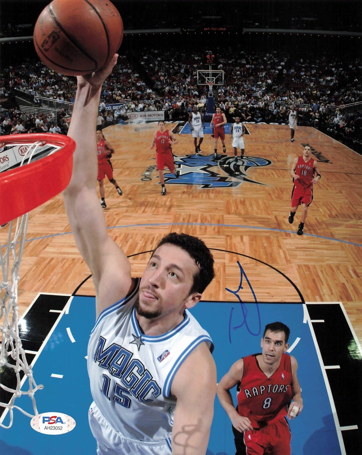 Hedo Turkoglu Autographed Signed 8X10 Photo PSA/DNA Orlando Magic ...