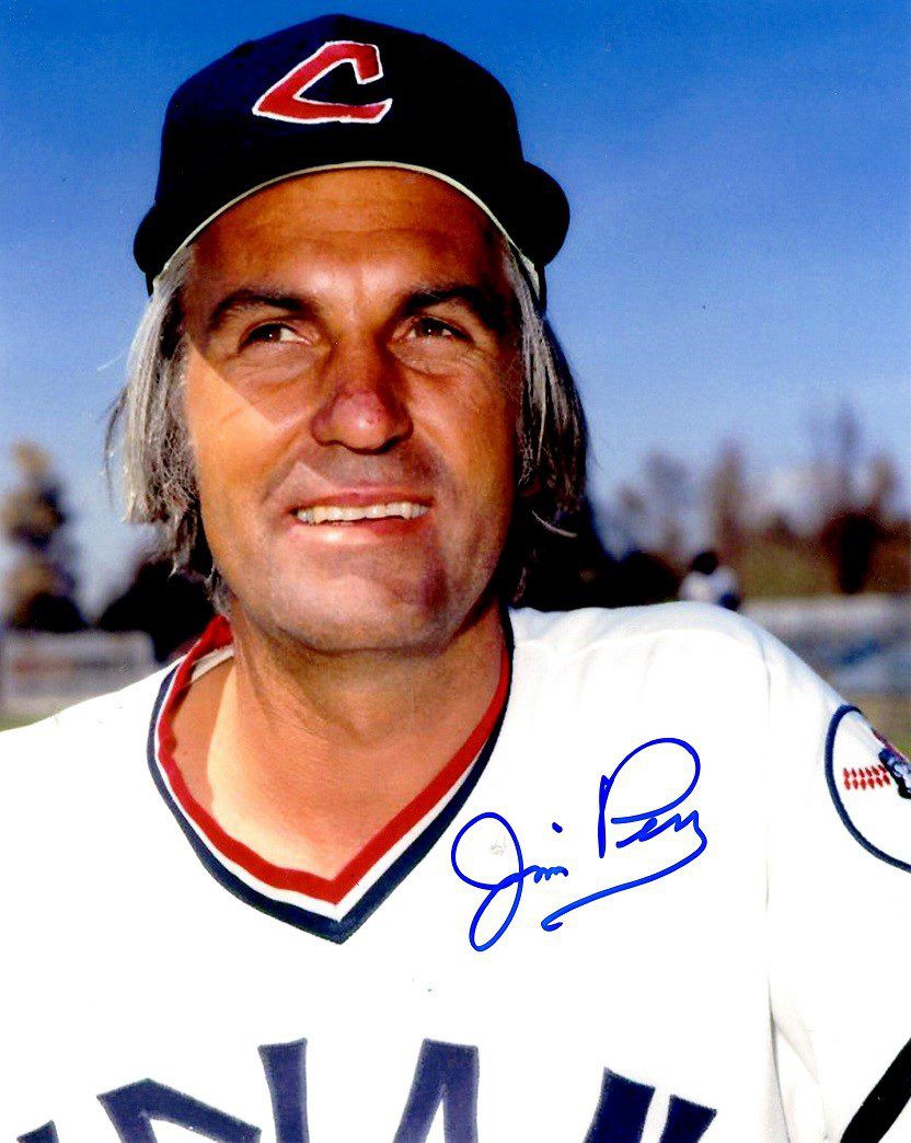 Jim Perry Autographed Signed 8X10 Cleveland Indians Photo - Autographs