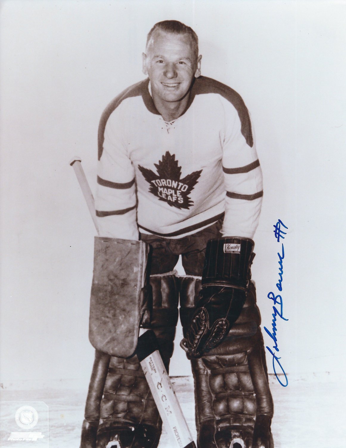 Johnny Bower Autographed Signed 8X10 Toronto Maple Leafs Photo - Autographs