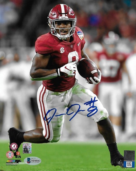 Josh Jacobs Autographed Signed Alabama Crimson Tide 8X10 Beckett ...