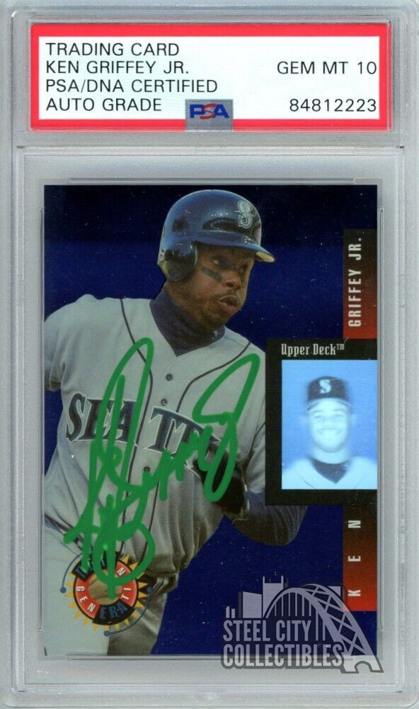 Ken Griffey, Jr. Autographed Signed 1994 UDA Next Generation Auto Card ...