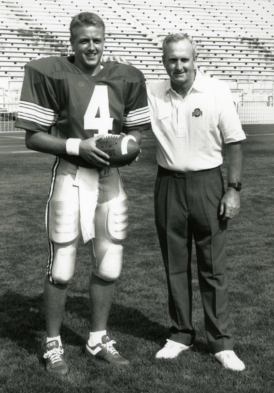 Kirk Herbstreit & John Cooper Ohio State Buckeyes Licensed Unsigned Photo