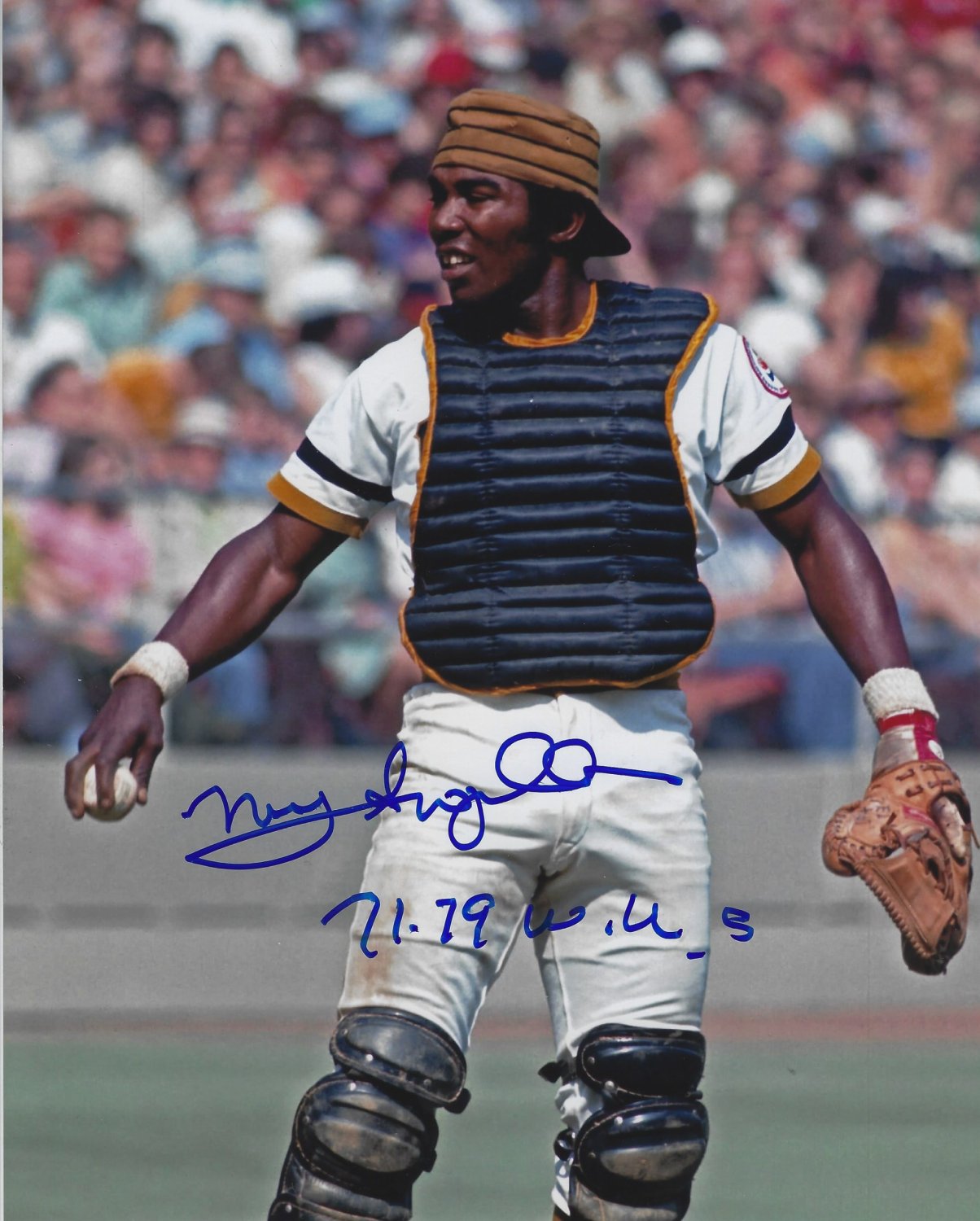 Manny Sanguillen Autographed Signed 8X10 Pittsburgh Pirates Photo ...