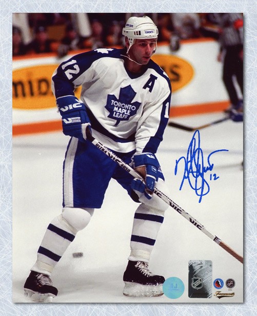 Mark Osborne Toronto Maple Leafs Autographed Signed Action 8x10 Photo
