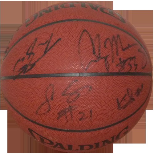 Miami Heat 2002-03 Team Autographed Signed Spalding Basketball - 13 ...