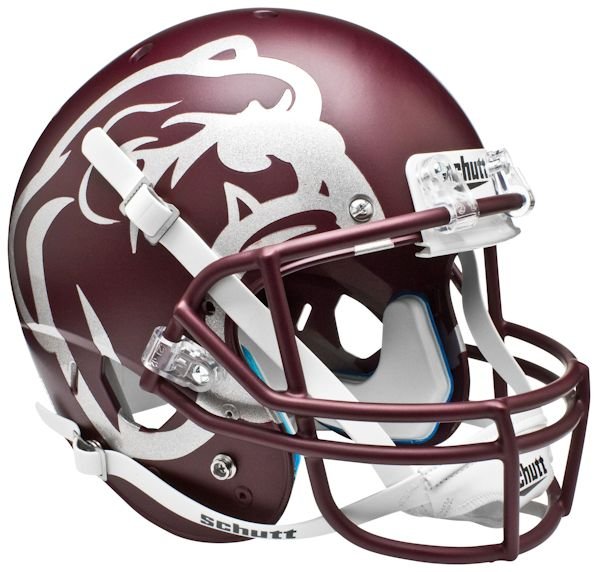 Mississippi State Bulldogs Full XP Replica Football Helmet Schutt Maroon