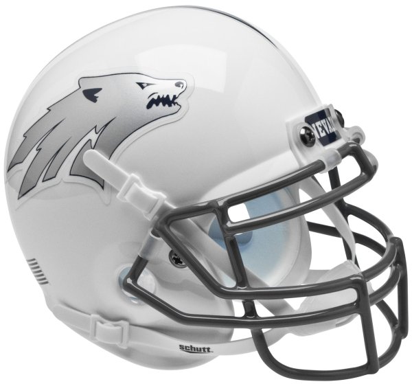 Nevada Wolfpack Mini XP Authentic Helmet Schutt White