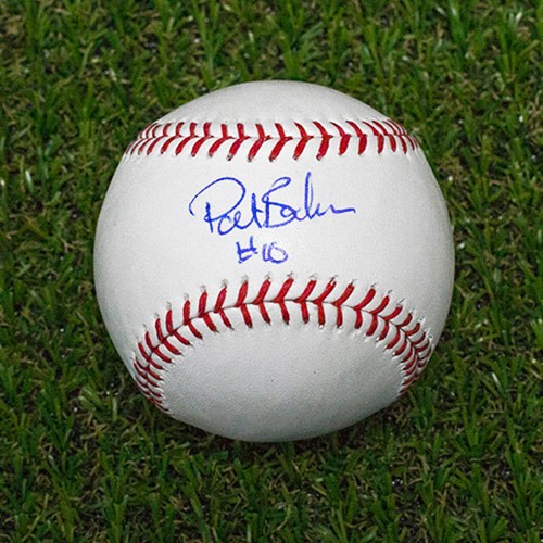 Pat Borders Autographed Signed Official Rawlings MLB Baseball - Toronto ...