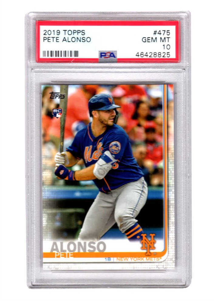 Pete Alonso (New York Mets) 2019 Topps Baseball #475 RC Rookie Card ...