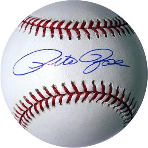 Pete Rose Autographed Signed MLB Baseball