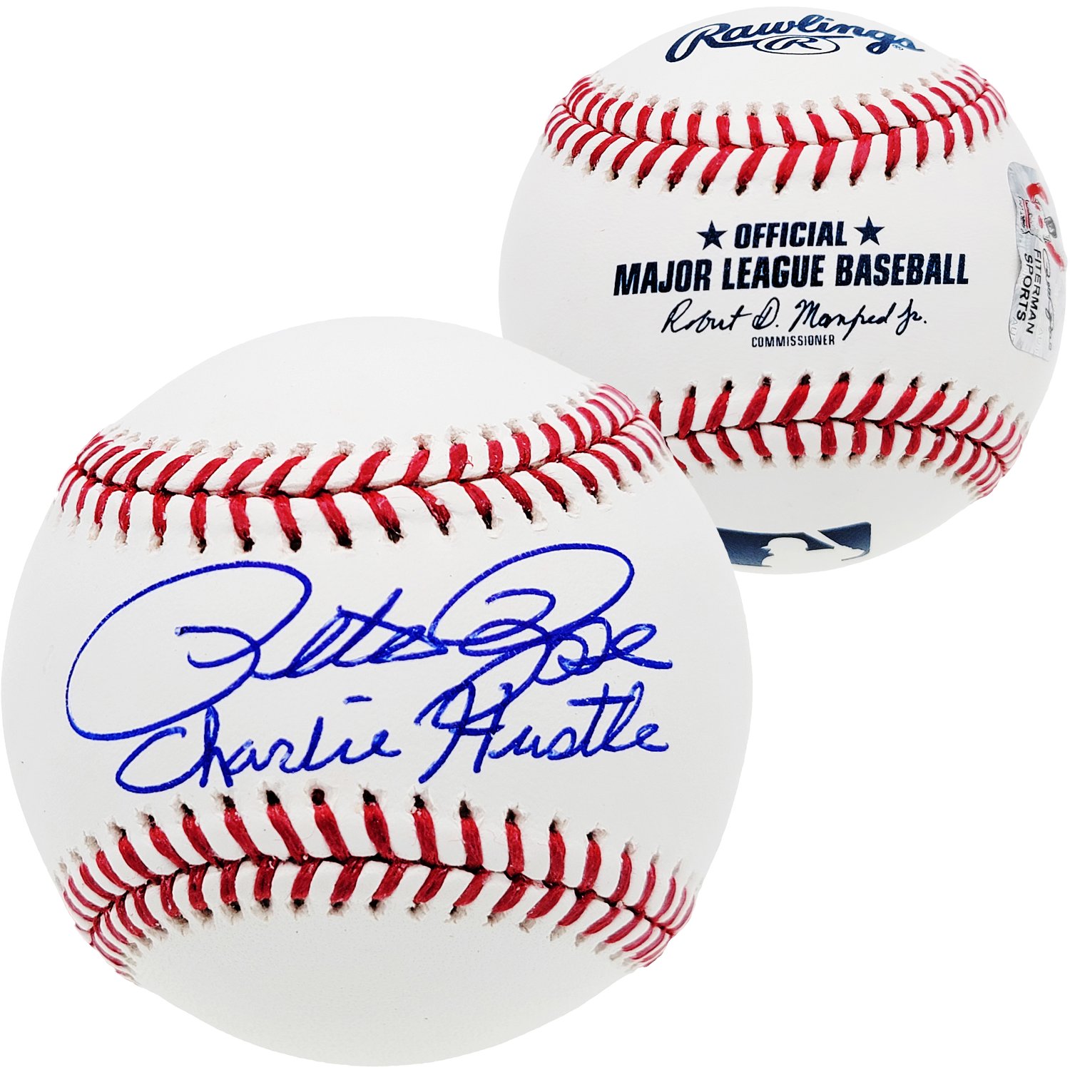 Pete Rose Autographed Signed Official MLB Baseball Cincinnati Reds ...