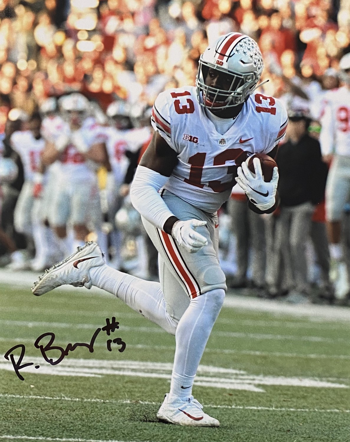Rashod Berry Ohio State Buckeyes 8-2 8x10 Autographed Signed Photo ...