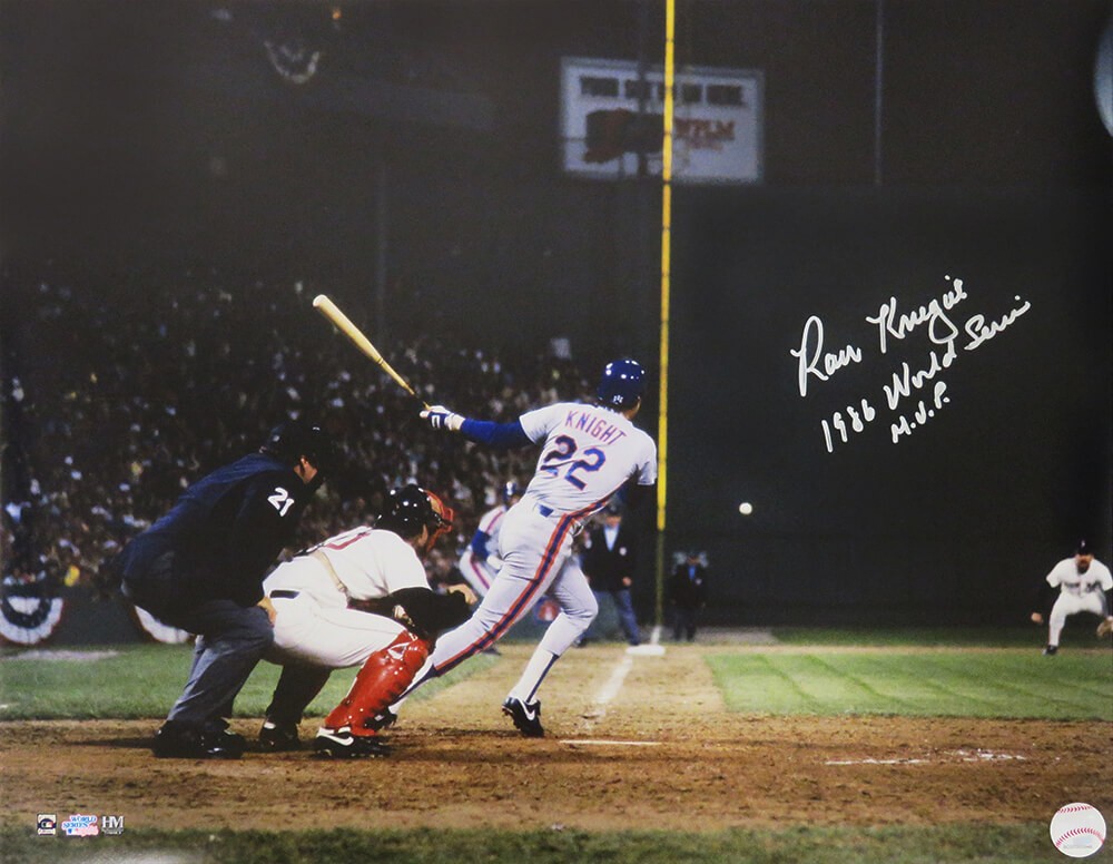 Ray Knight Autographed Signed New York Mets 1986 World Series Batting ...