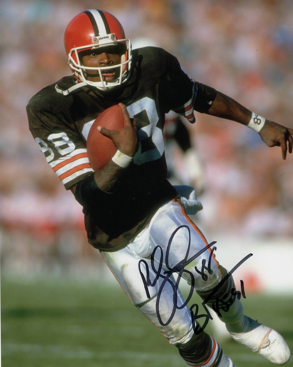 Reggie Langhorne Cleveland Browns 8-7 8x10 Autographed Signed Photo ...
