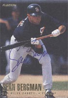 Sean Bergman San Diego Padres 1996 Fleer Autographed Signed Card. This ...
