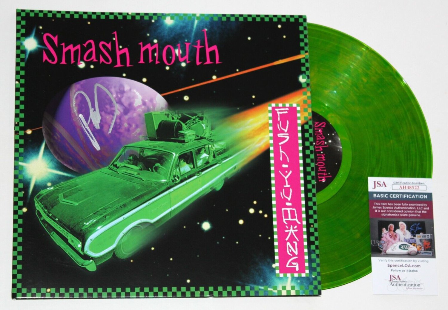 Smash Mouth Autographed Signed Paul De Lisle Fush Yu Mang Lp Vinyl ...