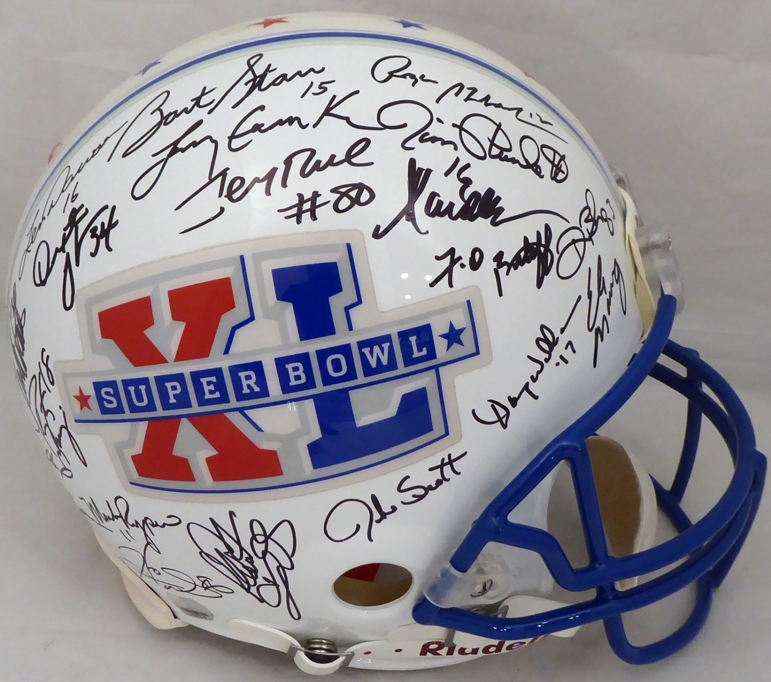 Super Bowl MVP's Autographed Signed Full Size Authentic Proline Helmet ...