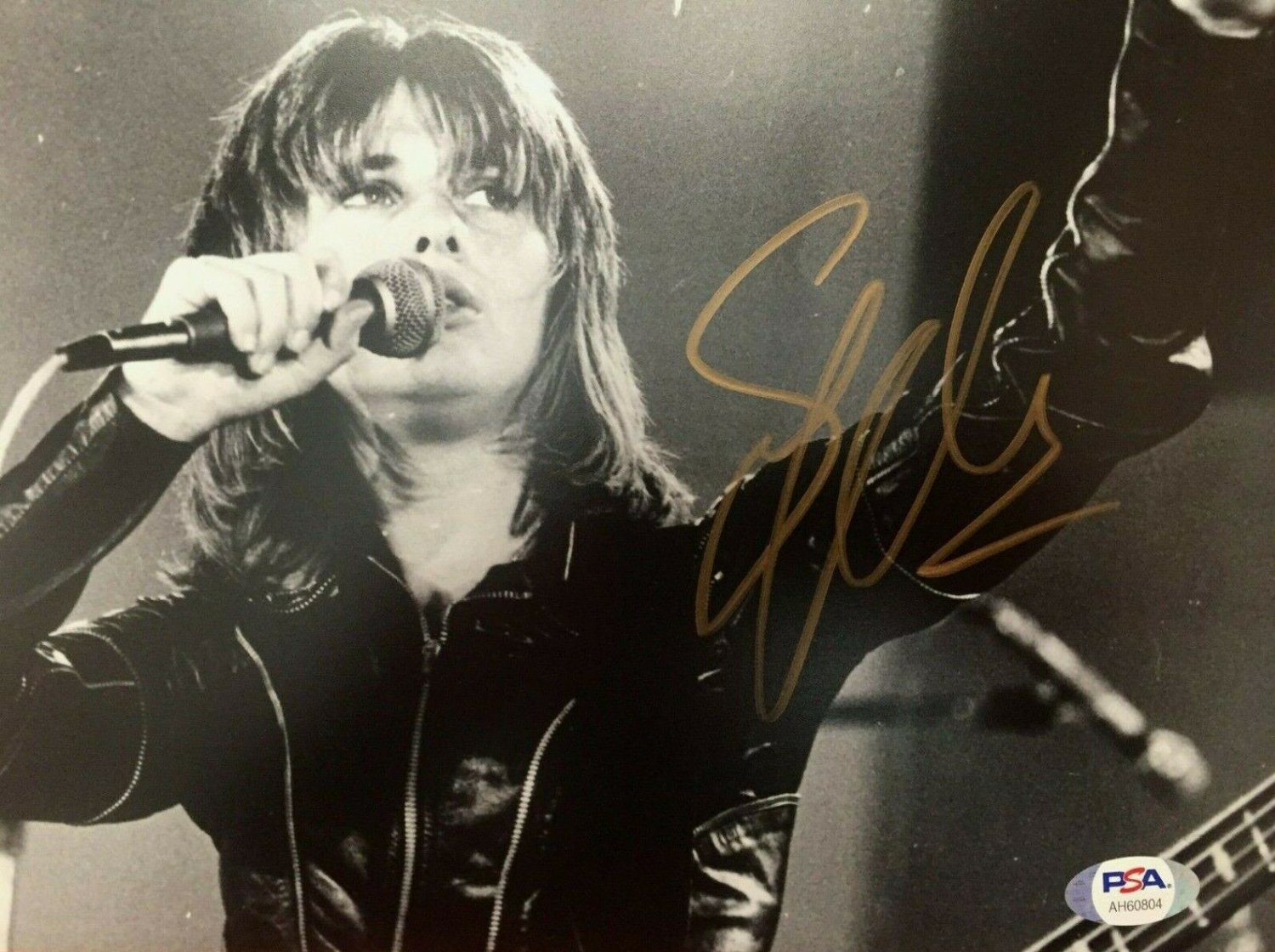Suzi Quatro Autographed Signed Autographed 8x10 Proof Leather Tuscadero ...