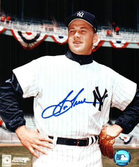 Tom Tresh Autographed Signed Photo New York Yankees - Autographs