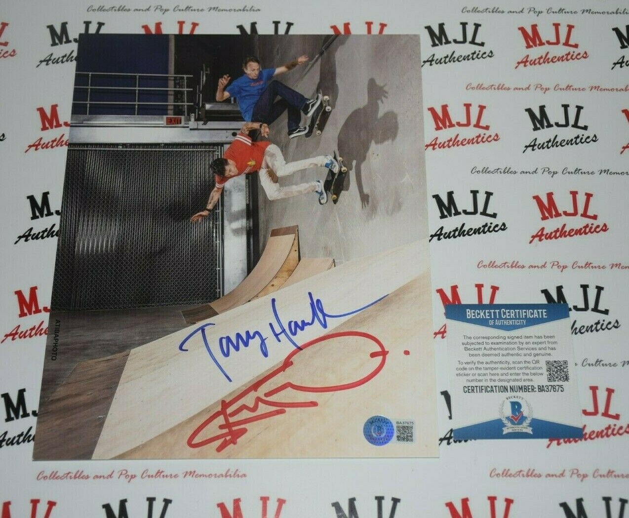 Tony Hawk Autographed Signed Steve-O Autographed 8X10 Photo Beckett COA ...